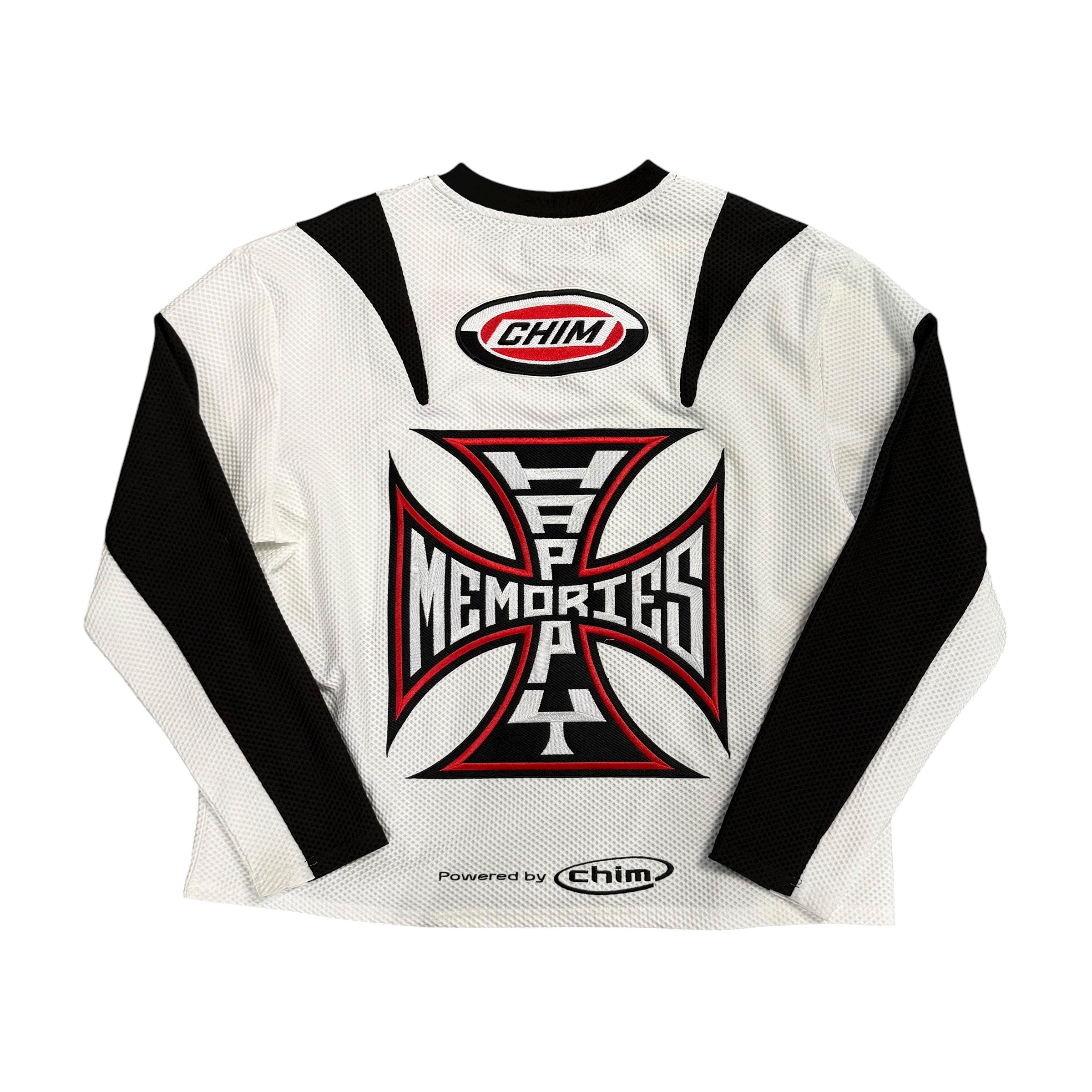 Moto Jersey - White – STORM FACTORY