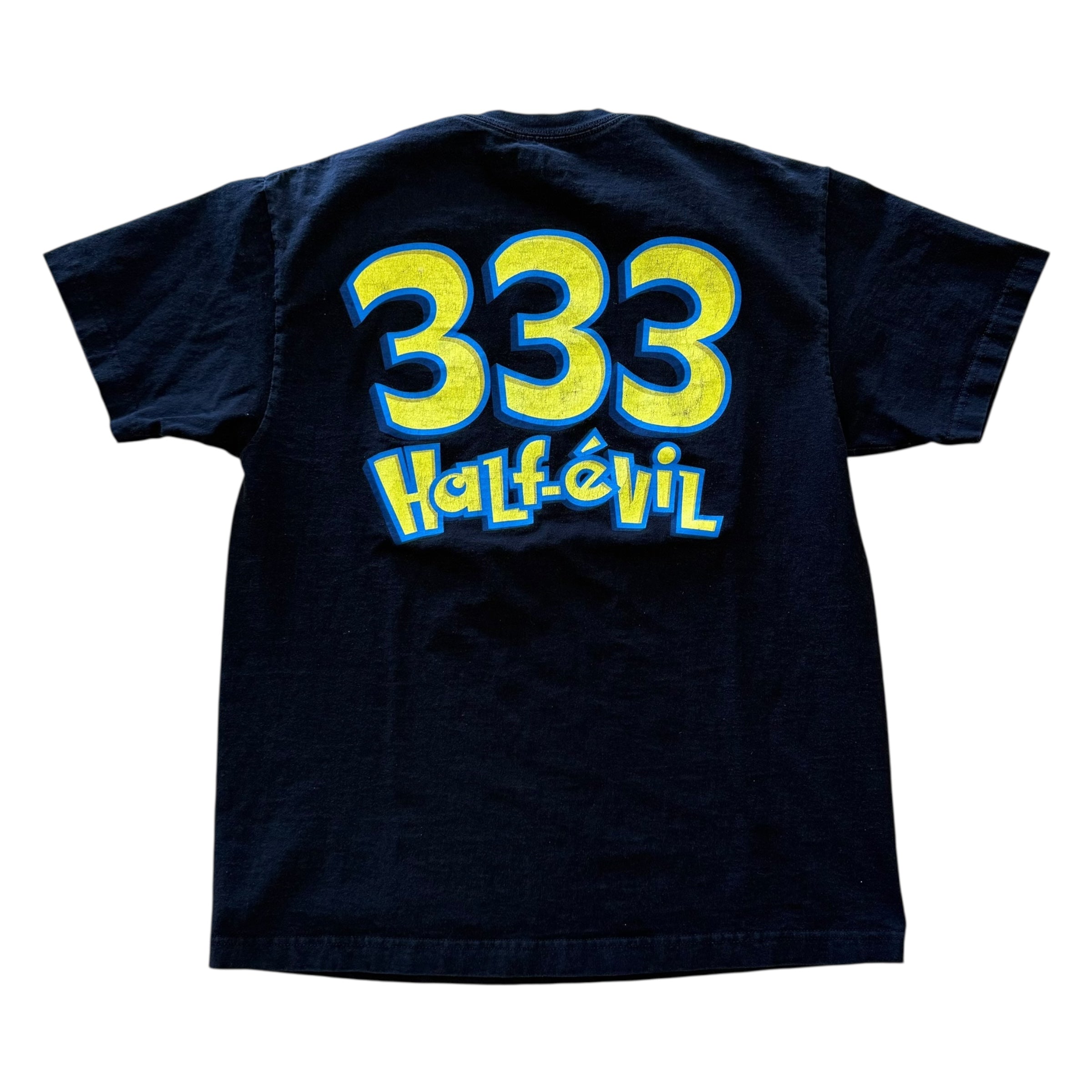 Half Evil Tee - Black – STORM FACTORY